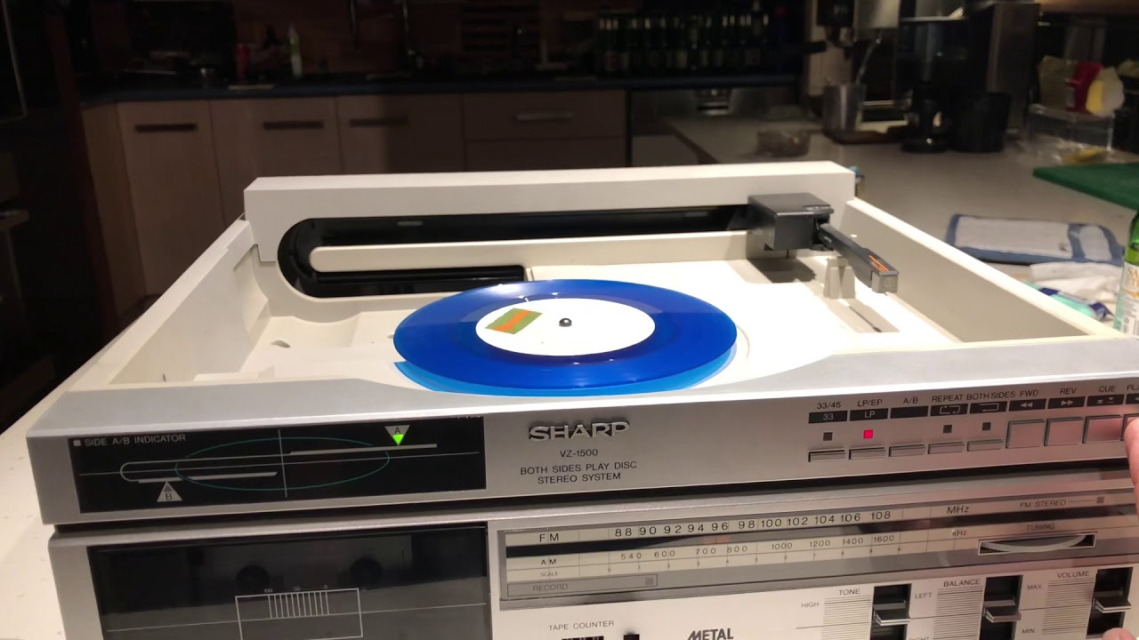 Sharp VZ-1500 faulty turntable belt and linear tracking drive belt ...