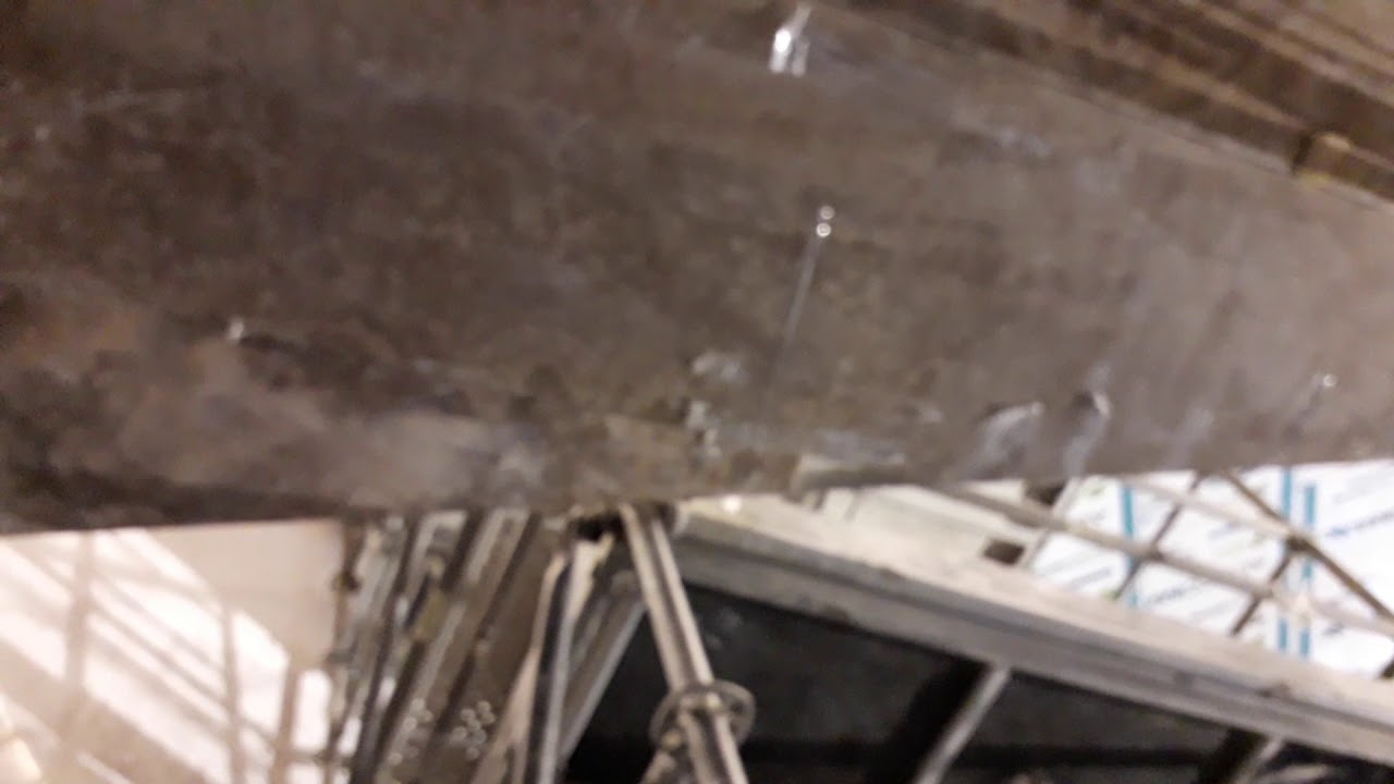 INSTALACIÓN DE MÁRMOL EN TECHO - YouTube