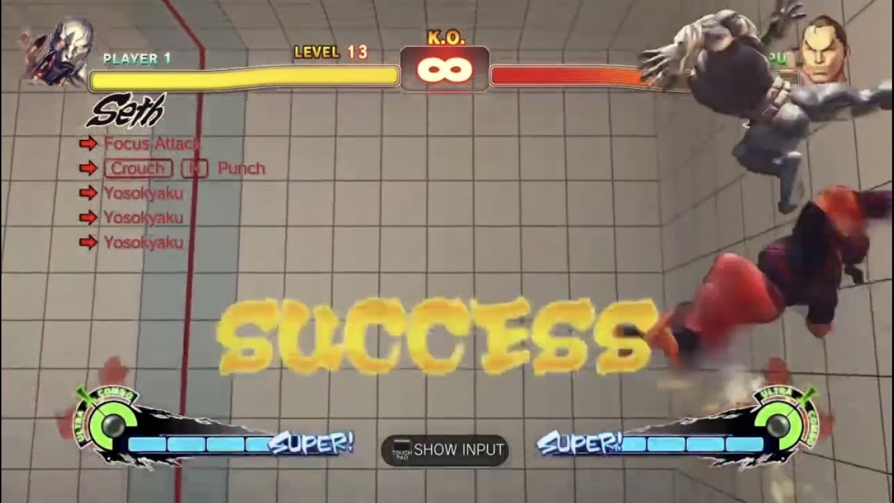 Super Street Fighter IV - Seth Trial #13 - YouTube