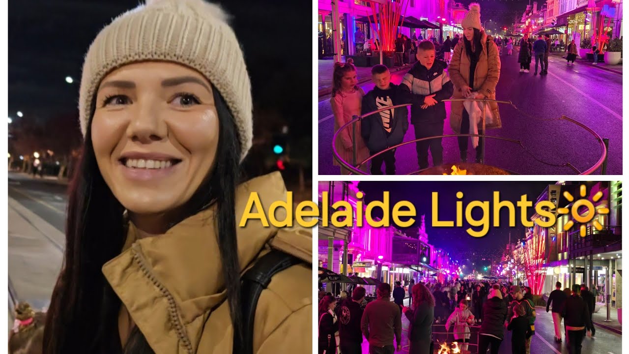 How AMAZING! Adelaide city is illuminated. Things to do in South ...