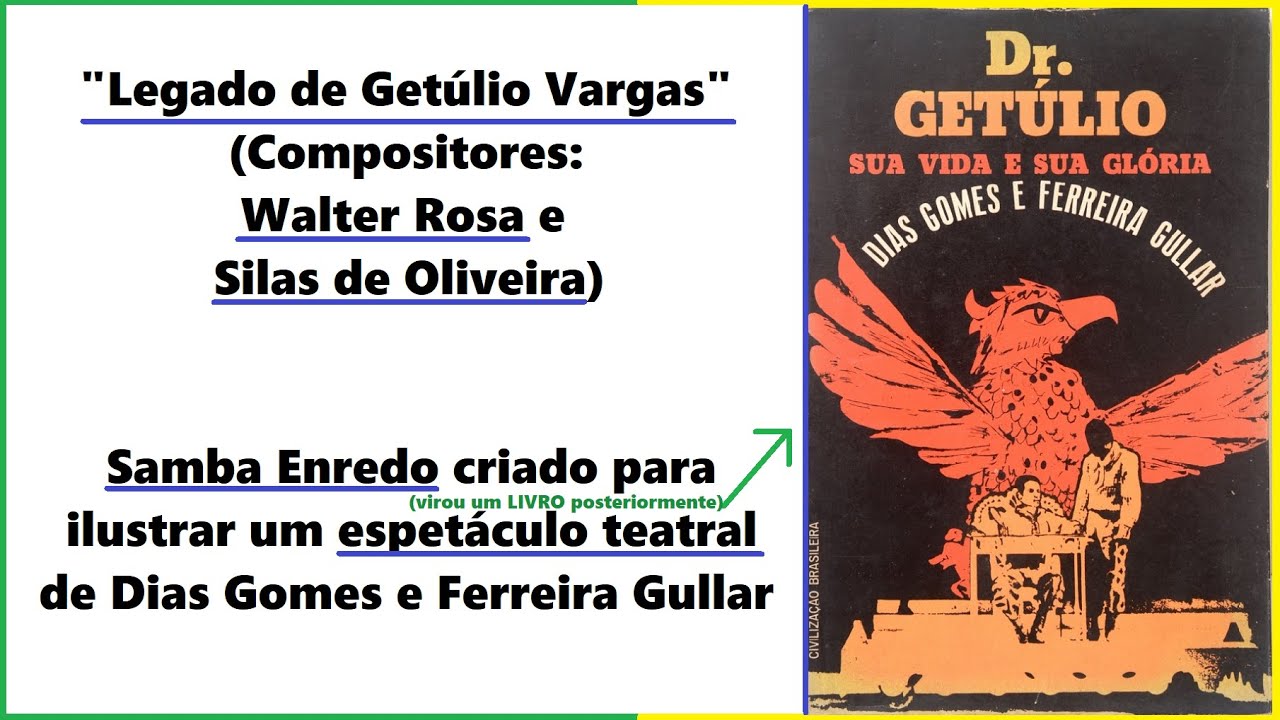 Legado de Getúlio Vargas - Walter Rosa e Silas de Oliveira - YouTube