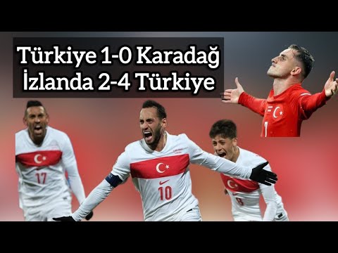 MİLLİ TAKIM ÖZEL | İzlanda 2-4 Türkiye | Türkiye 1-0 Karadağ | Uluslar B Liginde Namağlup Lideriz!