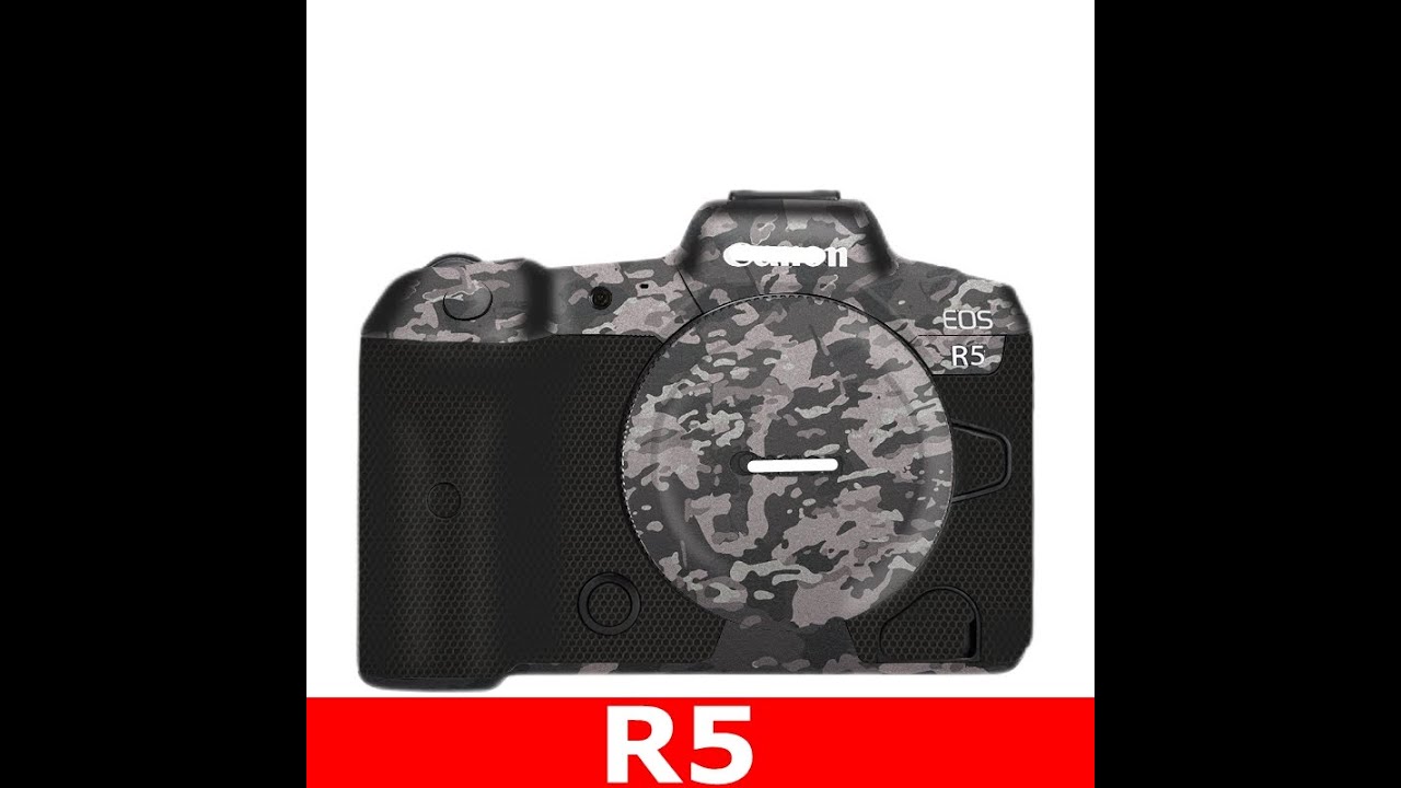 For Canon EOS R5 Anti-Scratch Camera Lens Sticker Coat Wrap Protective ...