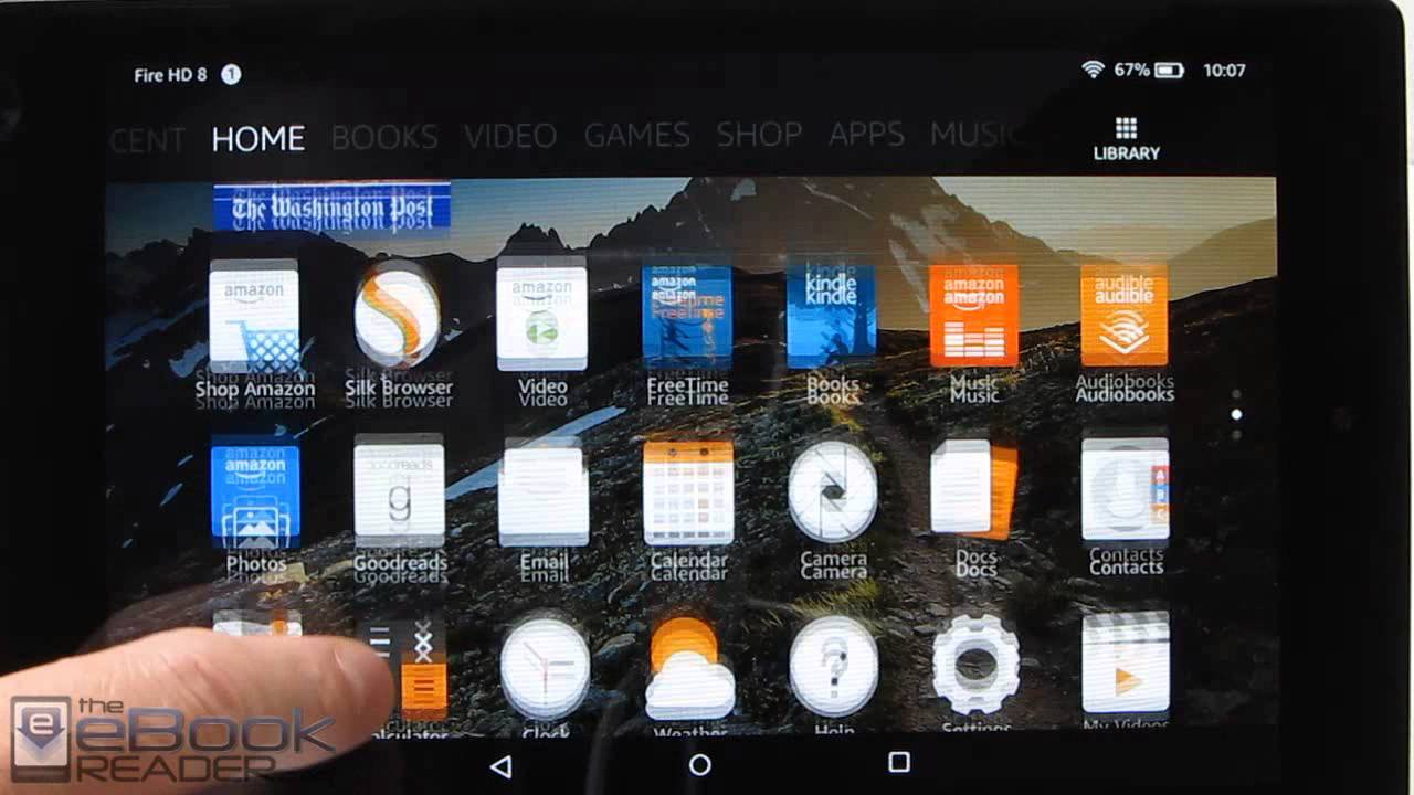 Amazon Fire HD 8 Tablet Review and How To - YouTube