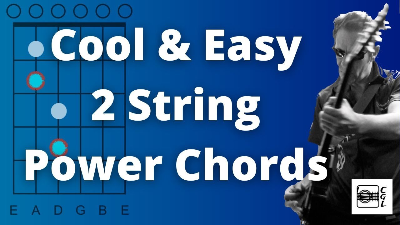 Cool & Easy 2 String Power Chords - YouTube