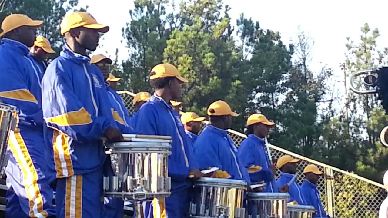 Albany State University Band in the Stands - YouTube