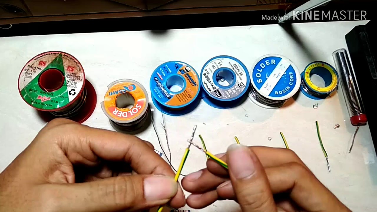 Review Berbagai Merk Timah Solder - YouTube