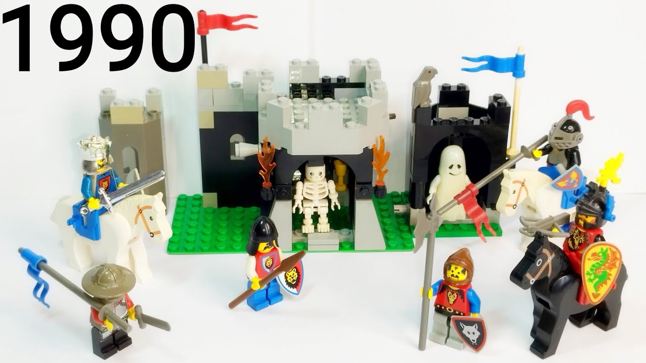 МОНСТРЫ VS РЫЦАРИ! Обзор Lego Castle 6036 Skeleton Surprise, 6034 Black ...
