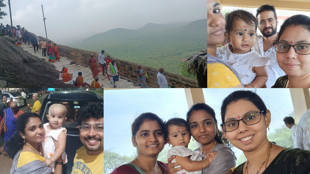 Trip to Sri Malyadri Lakshmi Narasimha Swamy Vari Devasthanam తలనీలాలు ...