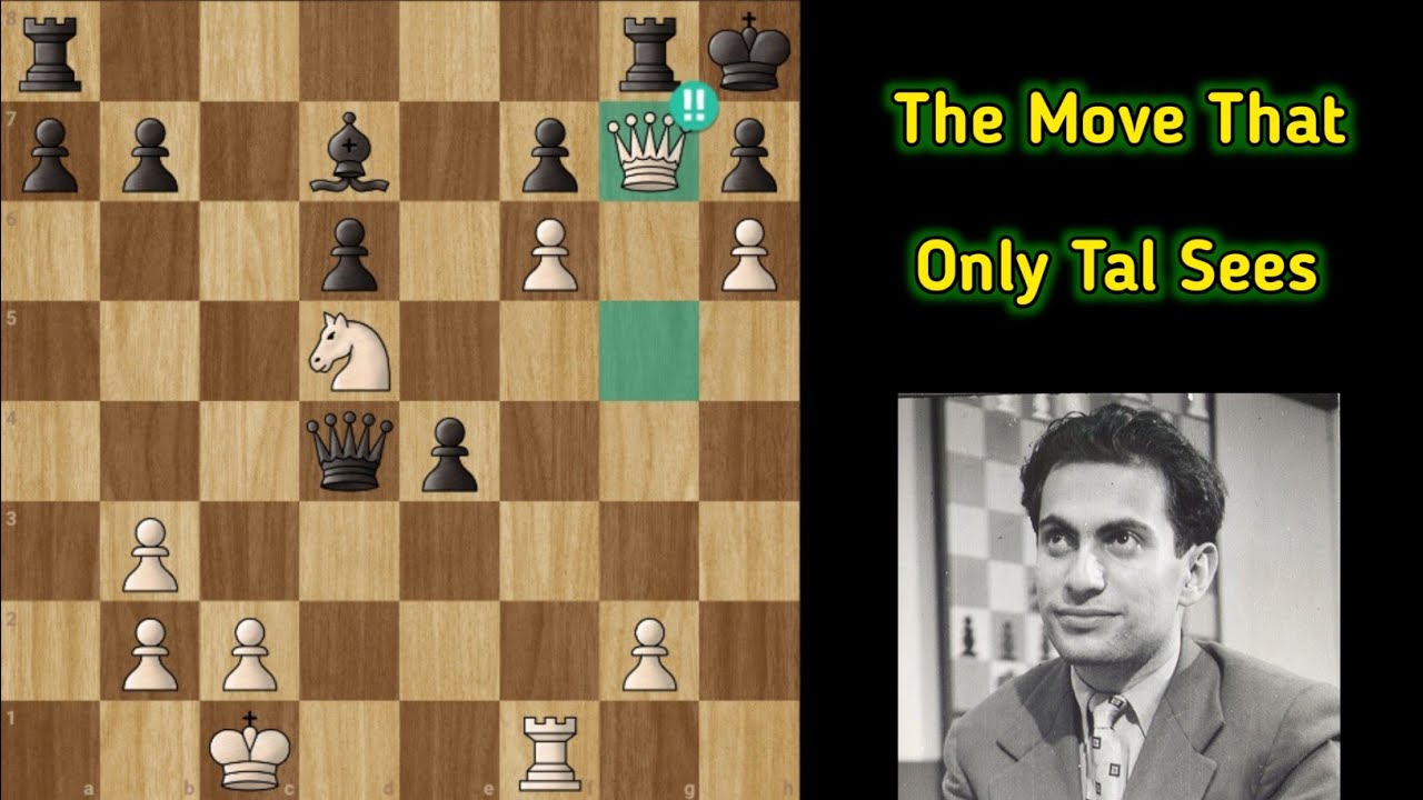 2 Most Tactical Games Of Mikhail Tal || Mikhail Tal Best Chess Games ...