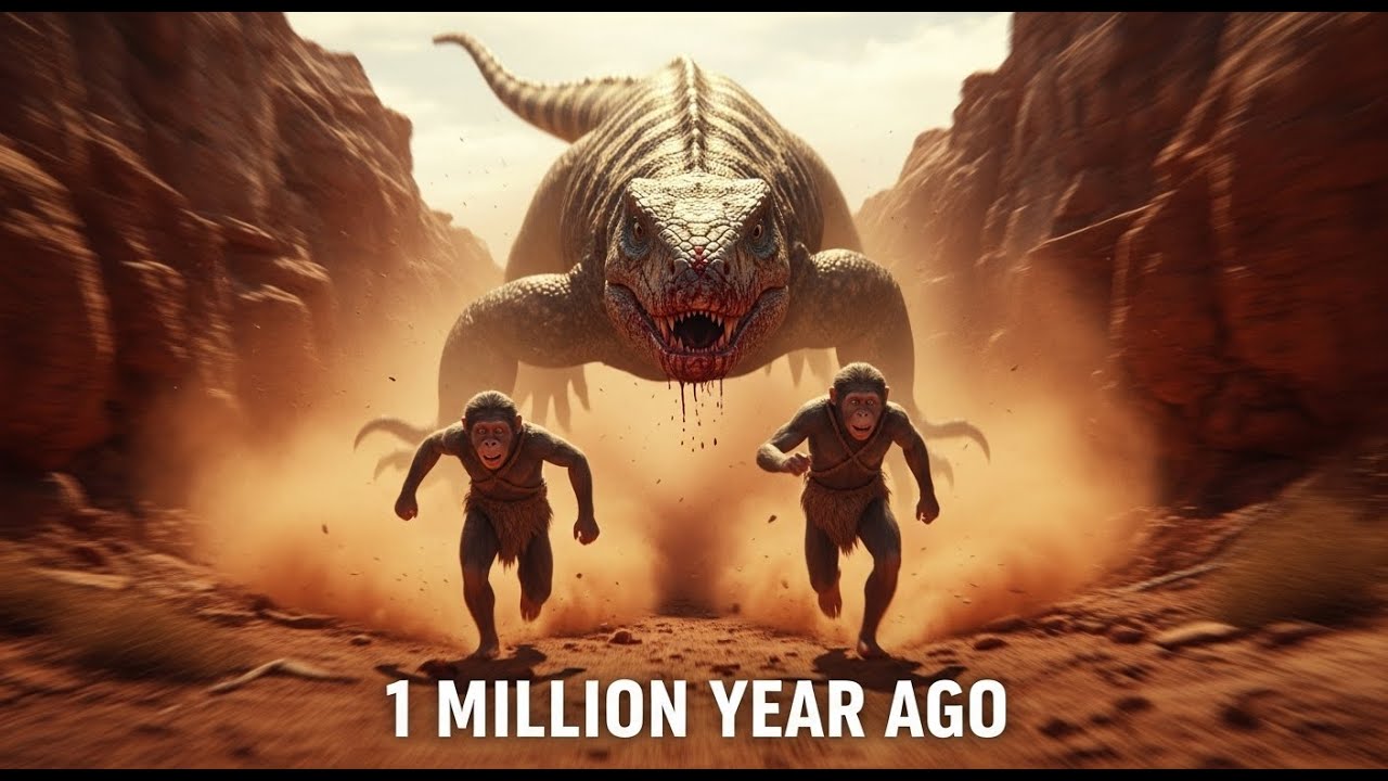 Life 1 Million Years Ago | How Early Humans Hunted the Megalania: Stone ...