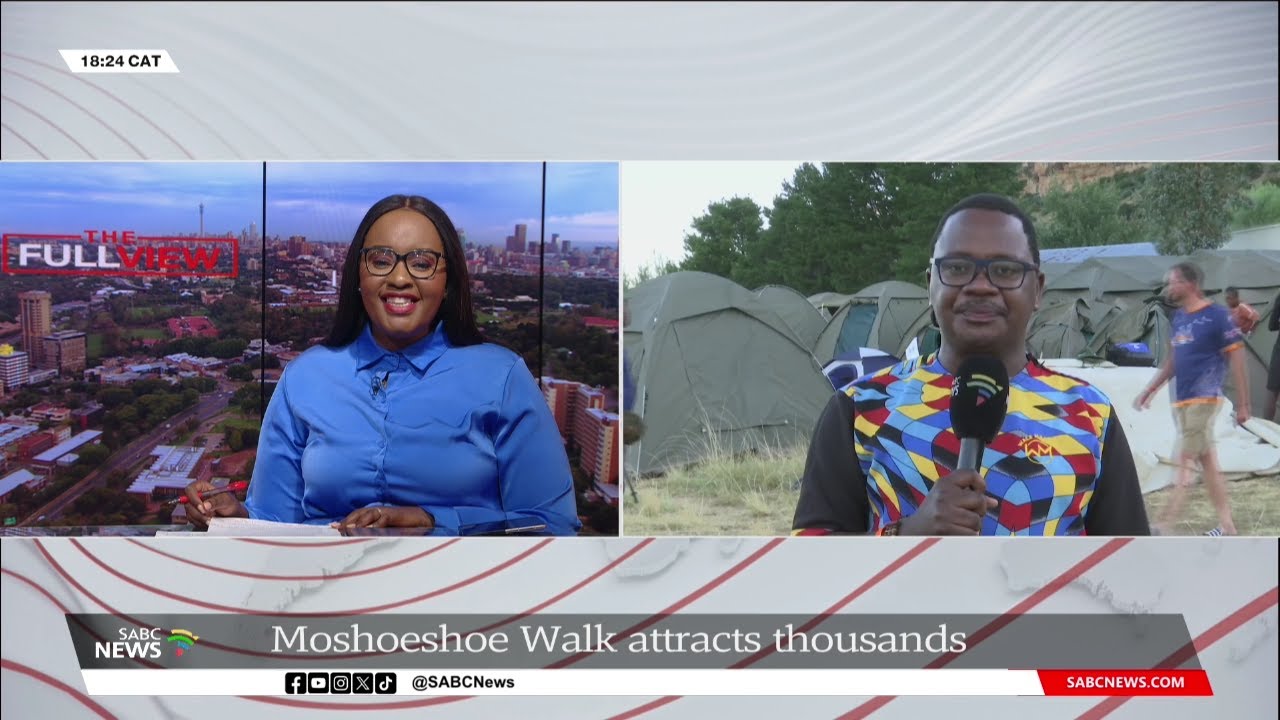 Moshoeshoe Walk attracts thousands: Khayelihle Khumalo updates - YouTube