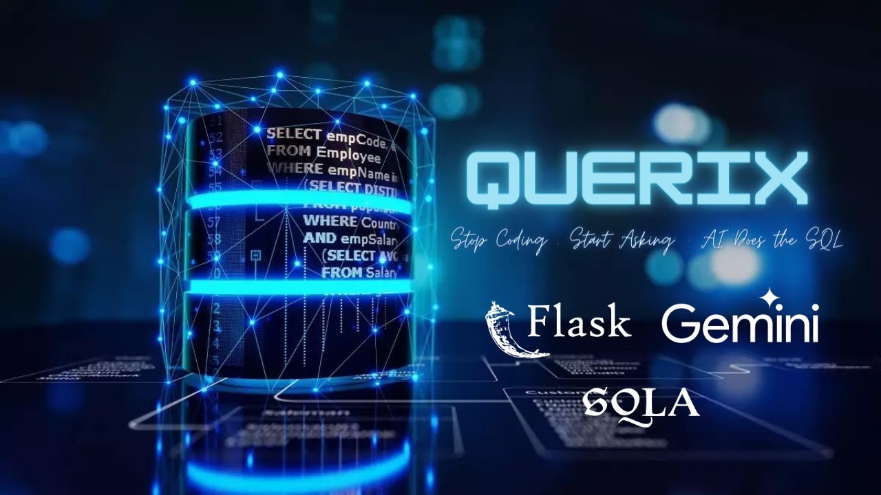Querix - A Web App | Flask | GenerativeAI - YouTube
