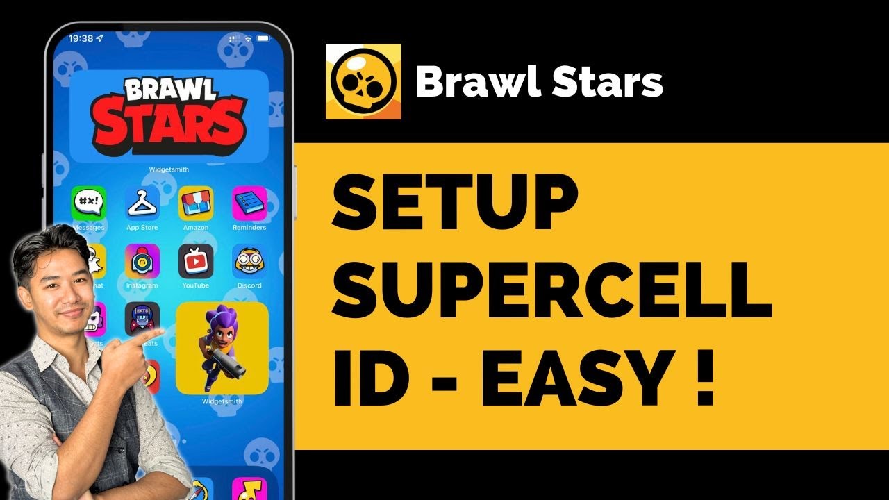 How To Set Up Supercell ID for Brawl Stars ! - YouTube