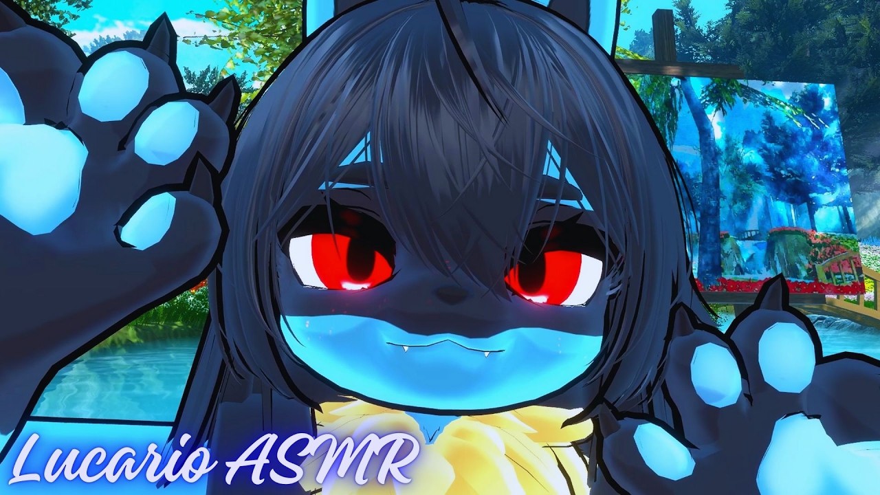 Lucario Relaxes and Calms Your Anxiety! Soft Spoken and Calming Mouth ...