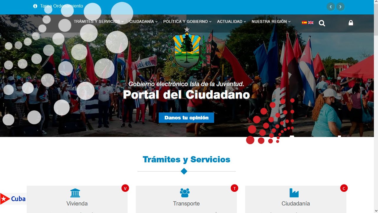Cuba: Nuevos servicios en Portal del Ciudadano - YouTube