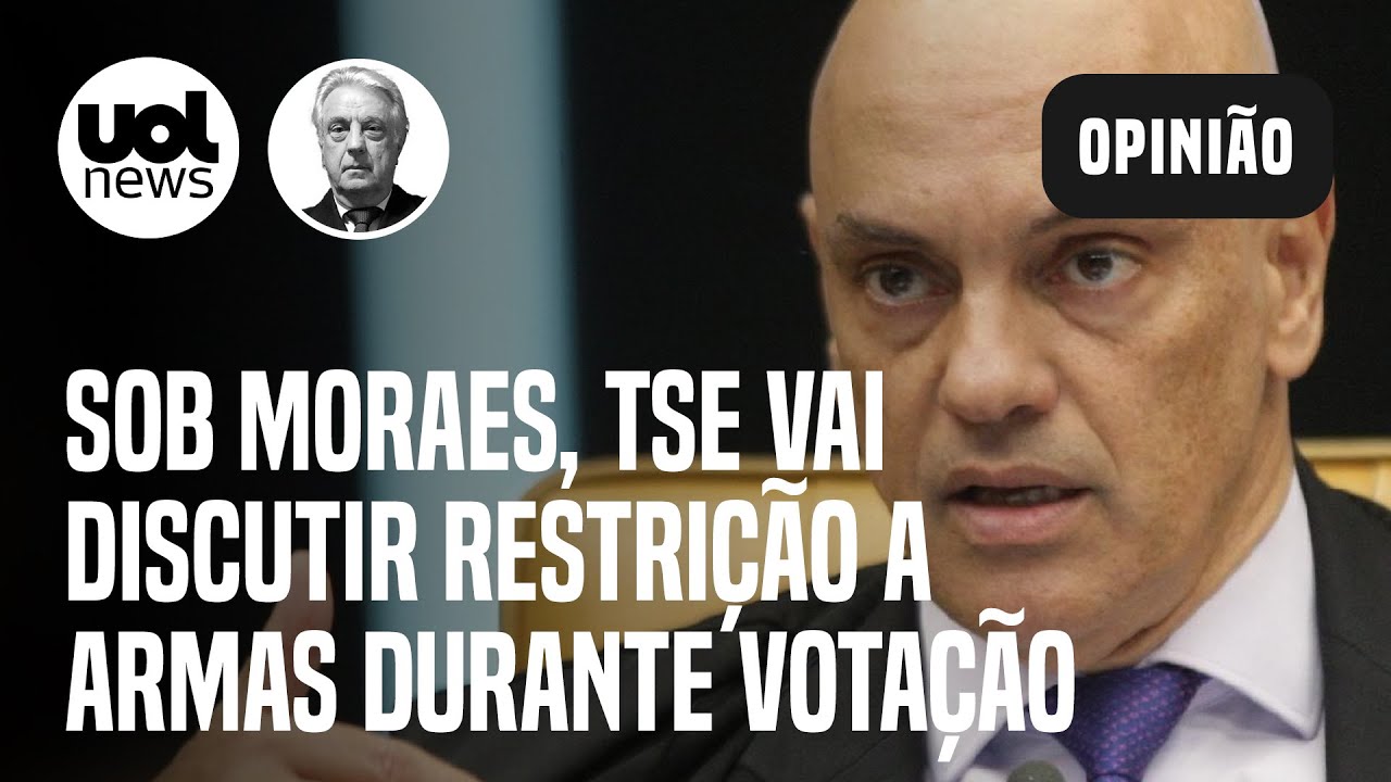 Eleições: Sob Alexandre de Moraes, TSE vai discutir restrição a armas ...