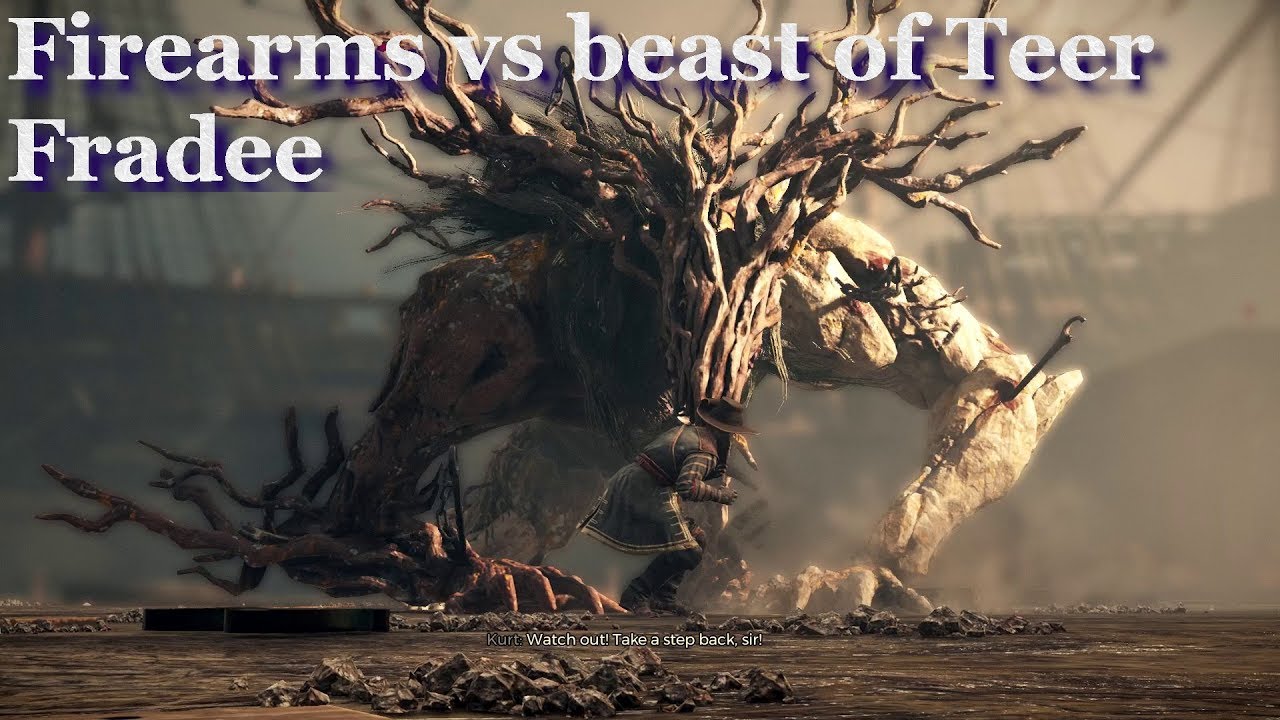 GreedFall gameplay - First Boss battle -how to beat Unknown creature on ...