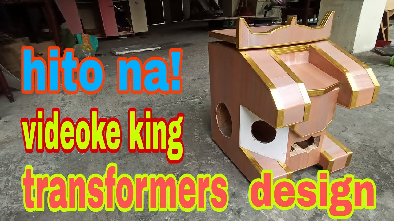 part 2 videoke king super mini med transformers design linoleum Ang ...