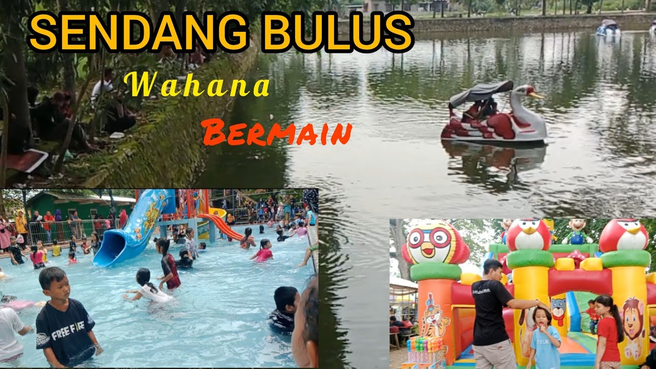 SUASANA WISATA SENDANG BULUS BUNGKAL PONOROGO, KETIKA TAHUN BARU RAMAI ...