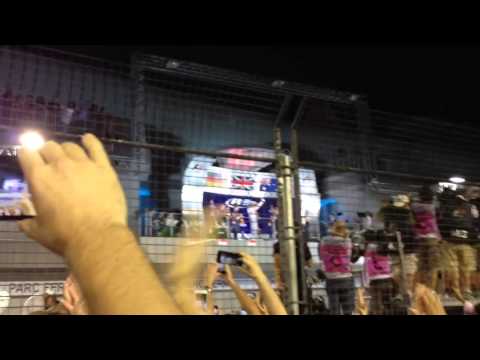 2014 F1 Singapore GP Podium