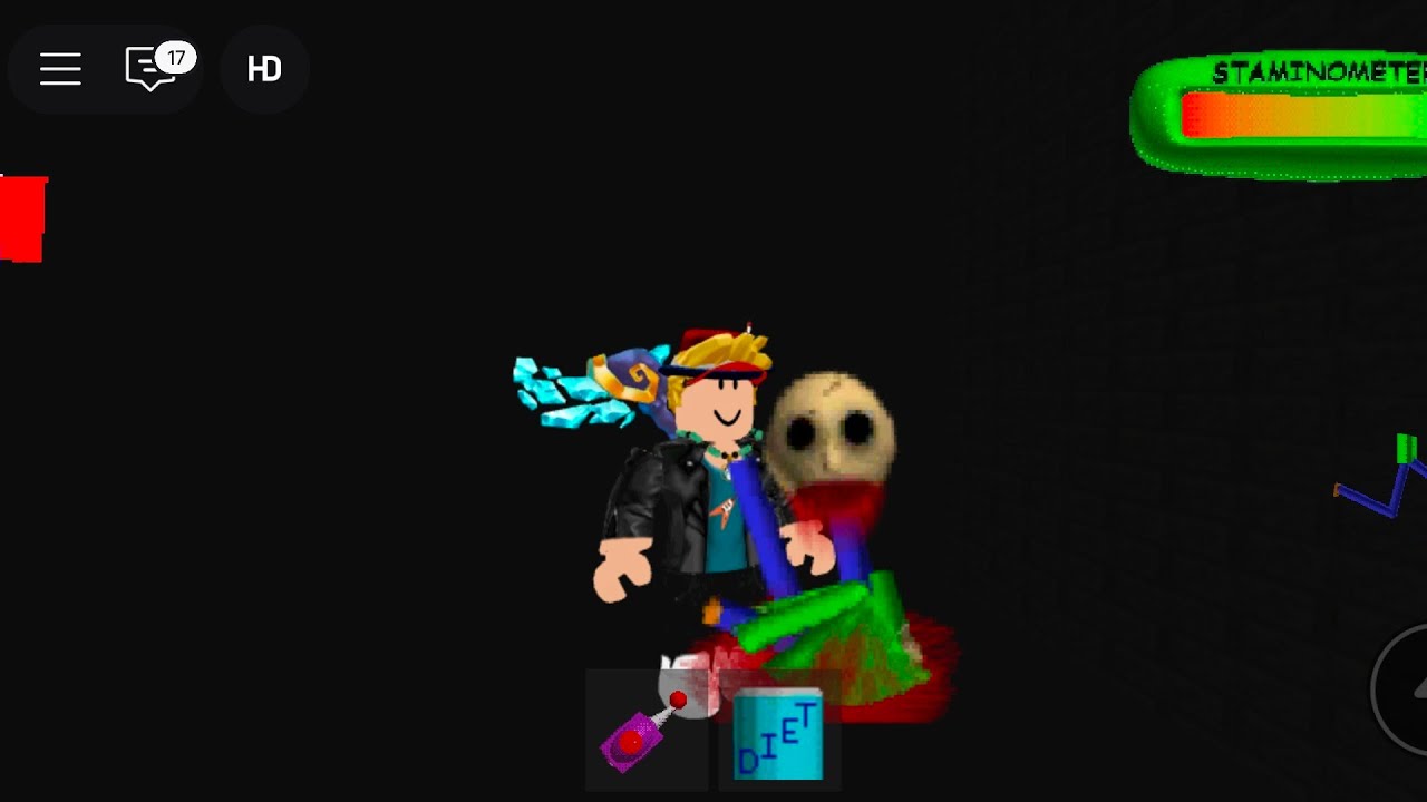 Showing how to get true colors badge in roblox baldi's basics play as ...