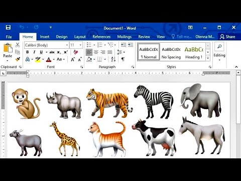 Animal Symbol Shortcut Tricks in Ms Word | Ms Word Me Animal Ka Symbol ...