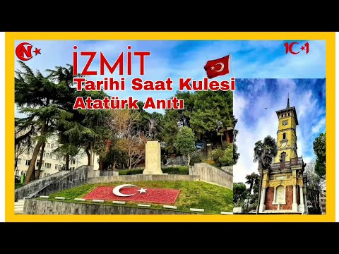 İzmit Tarihi Saat Kulesi Atatürk Anıtı Şelale #izmit #kocaeli #travel #keşfet #viral #atatürk 