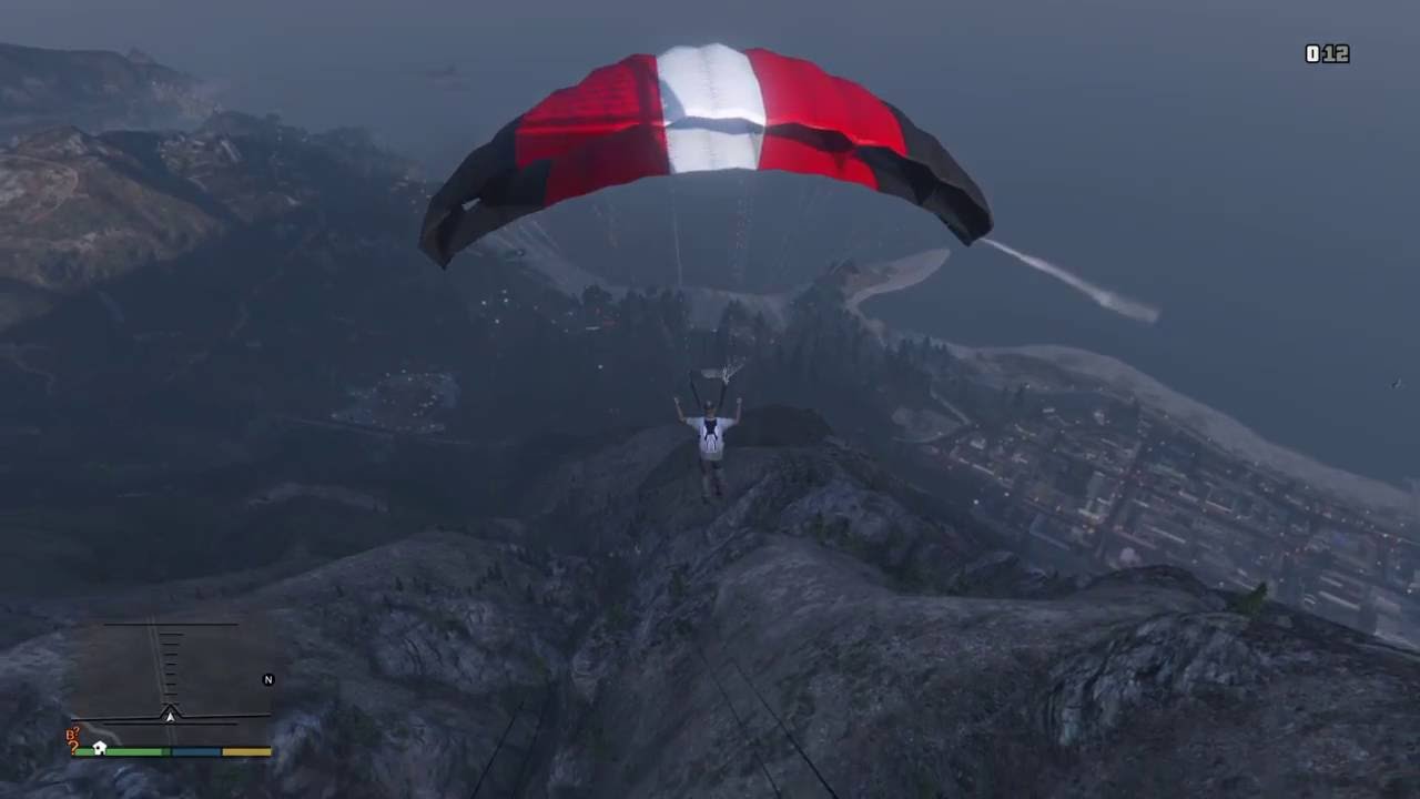 Base Jumping|Grand Theft Auto V - YouTube