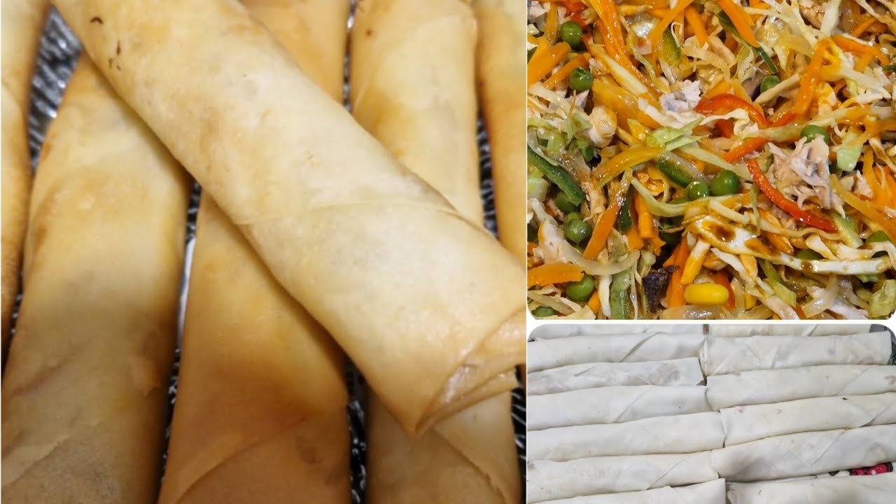 chicken Spring Roll /How to store frozen spring roll-Ramadan special ...