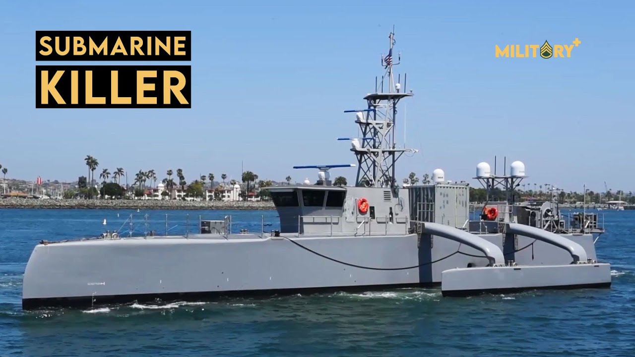 Sea Hunter: The US Deadliest Submarine Killer | Largest Drone Warship ...