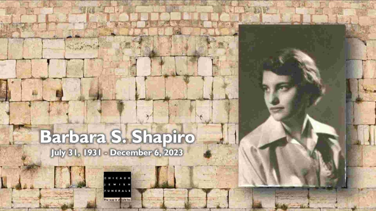 Barbara S. Shapiro - YouTube