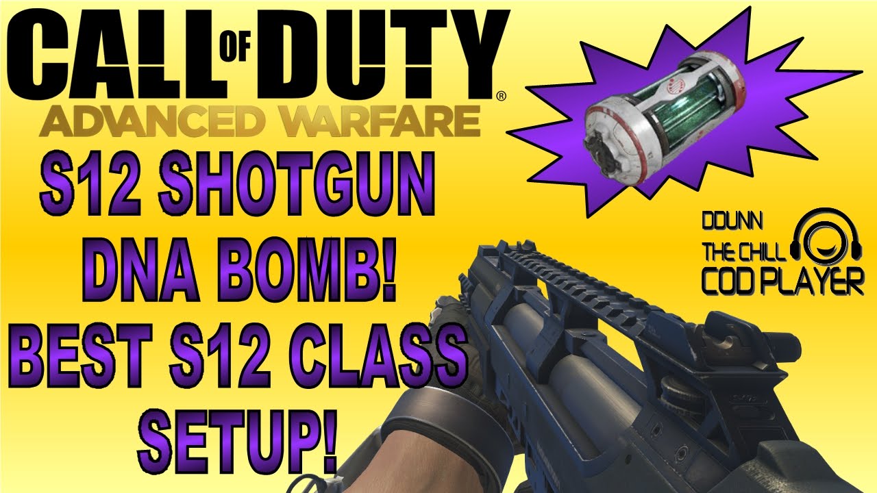 AW: "S12 Shotgun" "DNA Bomb" and "Best Class Setup" "Advanced Warfare ...