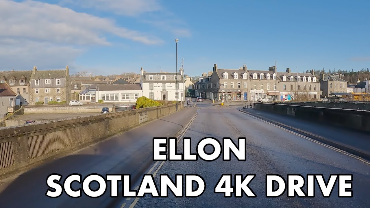 Ellon | Aberdeenshire, Scotland 4K Drive - YouTube