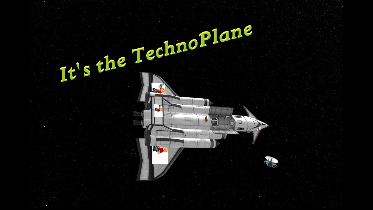 TechnoPlane goes to Minmus - YouTube