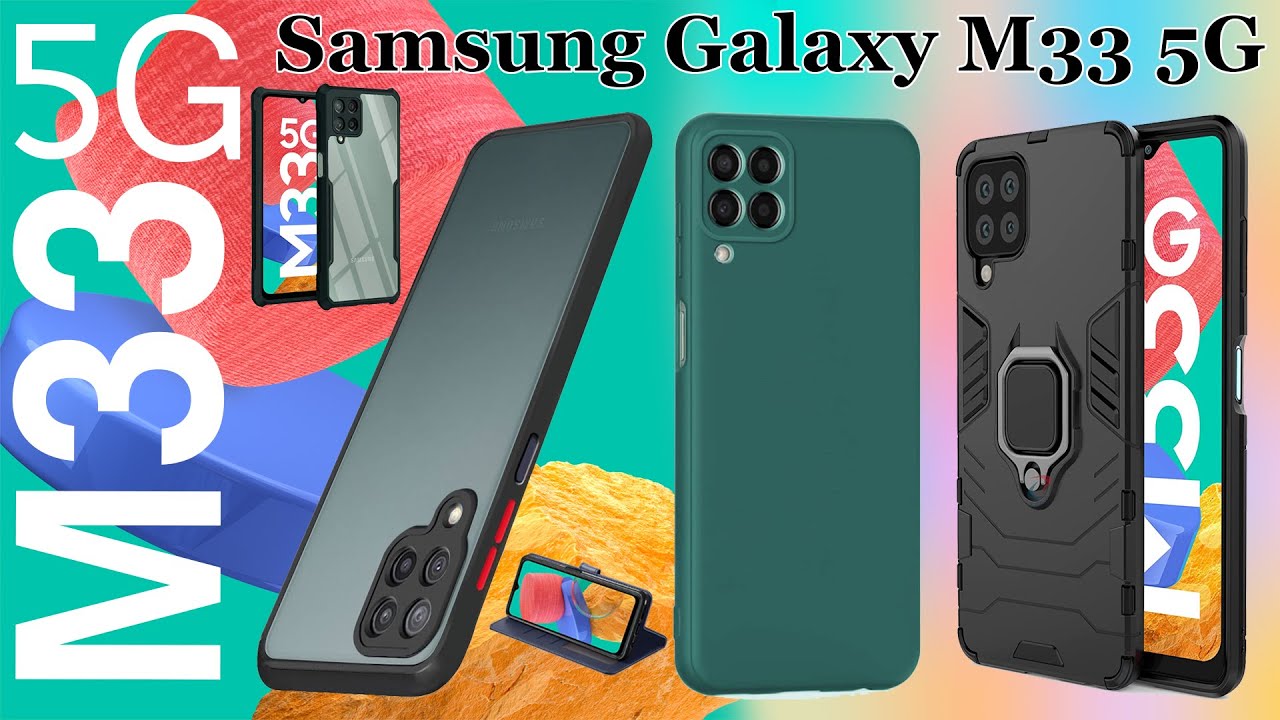 Samsung Galaxy M33 5G Back Cover | Case | Pouch Smoke Case Rubber Case leather Case - MMR ...