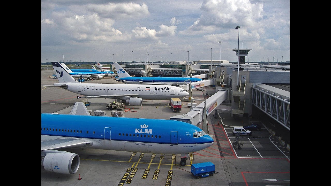 Amsterdam Schipol Airport ATC[Air Traffic Control] - YouTube