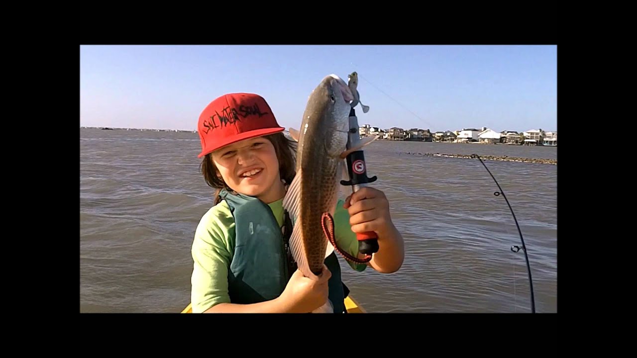 Kayak Fishing for Tailing Red Fish - YouTube
