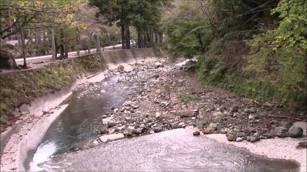 山梨県身延川の2014年10月26日 #3, Minobu River in Yamanashi, Japan, Río Minobu en ...