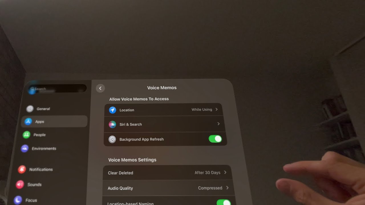 Apple Vision Pro: How to Turn On/Off Location-Based Naming in Voice ...