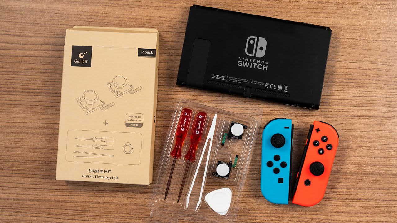 All-in-one Joy-Con drift repair kit! GuliKit Elves Joystick kit review ...
