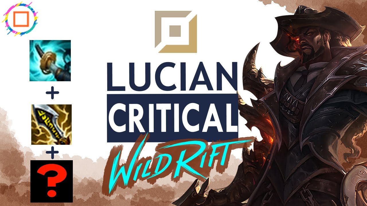 Critical damage Lucian OP || WILD RIFT LUCIAN GAMEPLAY | Lucian Build ...