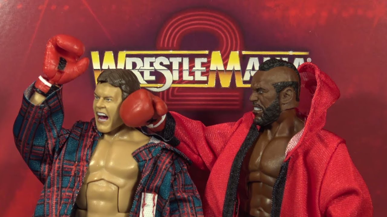 WWE Mr. T & Roddy Roddy Piper ELITE Two Pack - YouTube