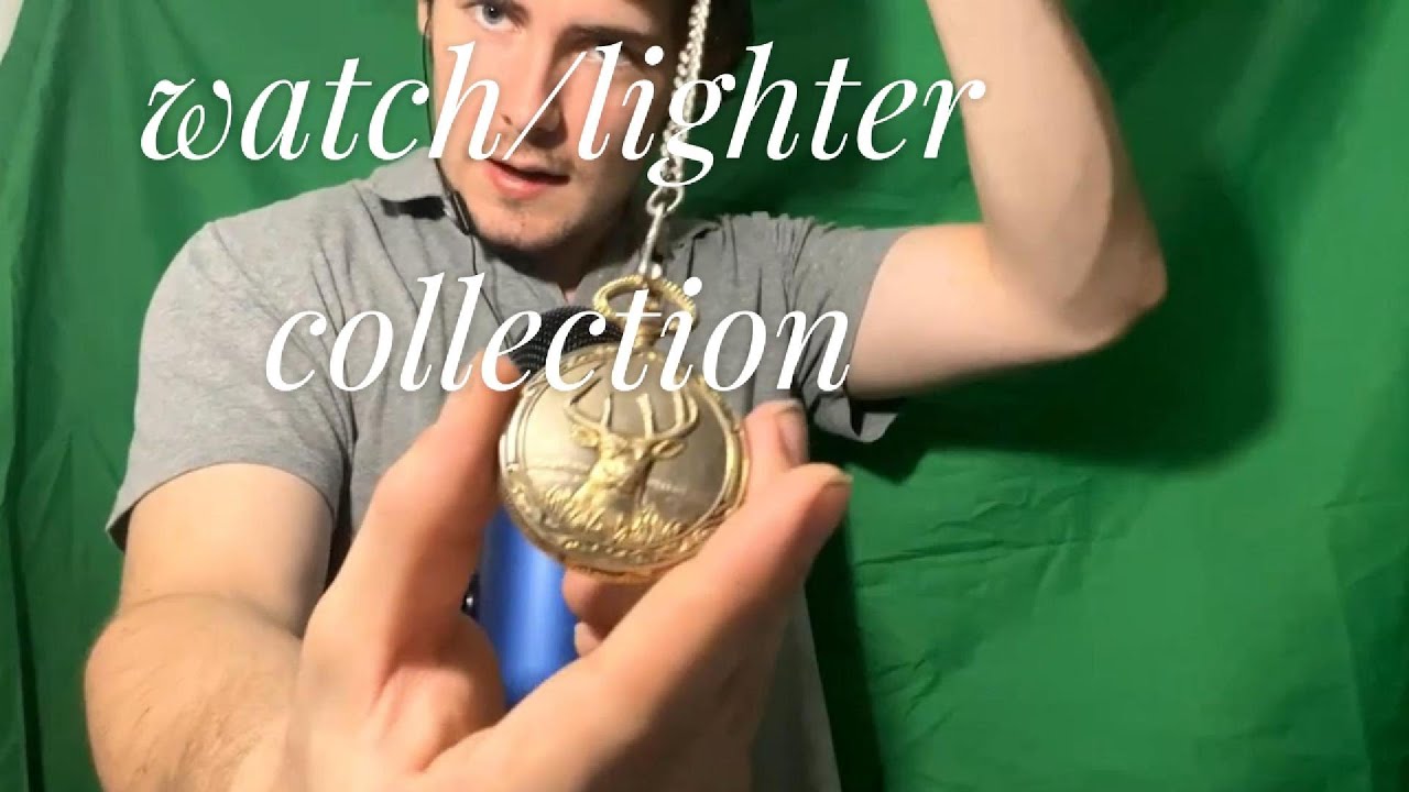 Watch and lighter collection/ASMR - YouTube