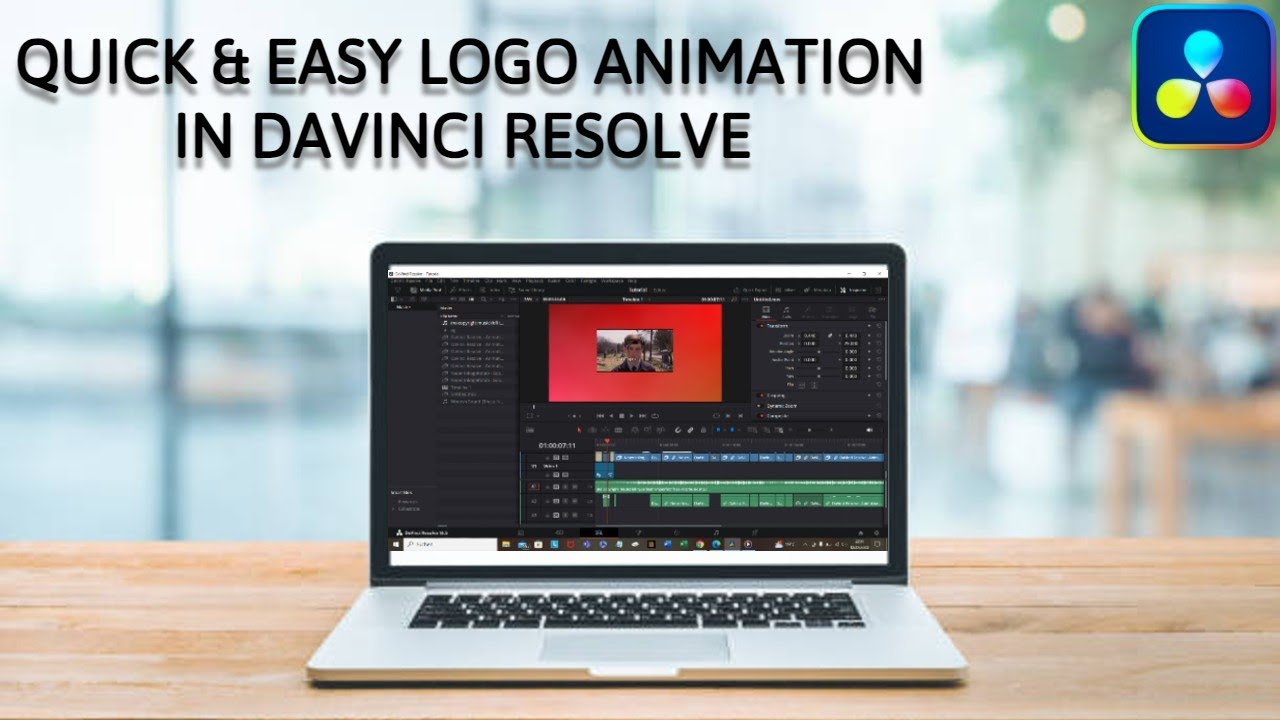 Quick & easy Logo animation in DaVinci Resolve 18 - YouTube