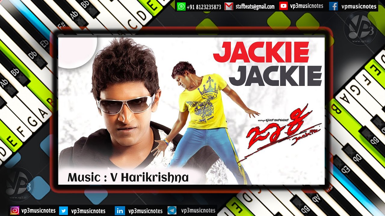 Jackie (title song) Piano - Guitar - Flute - Violin - Sax - YouTube