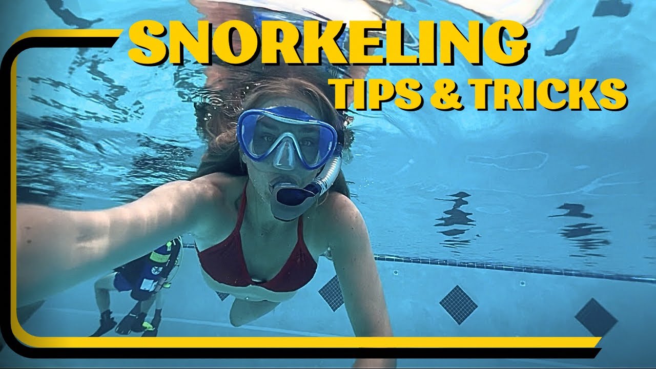 How to use a snorkel - YouTube