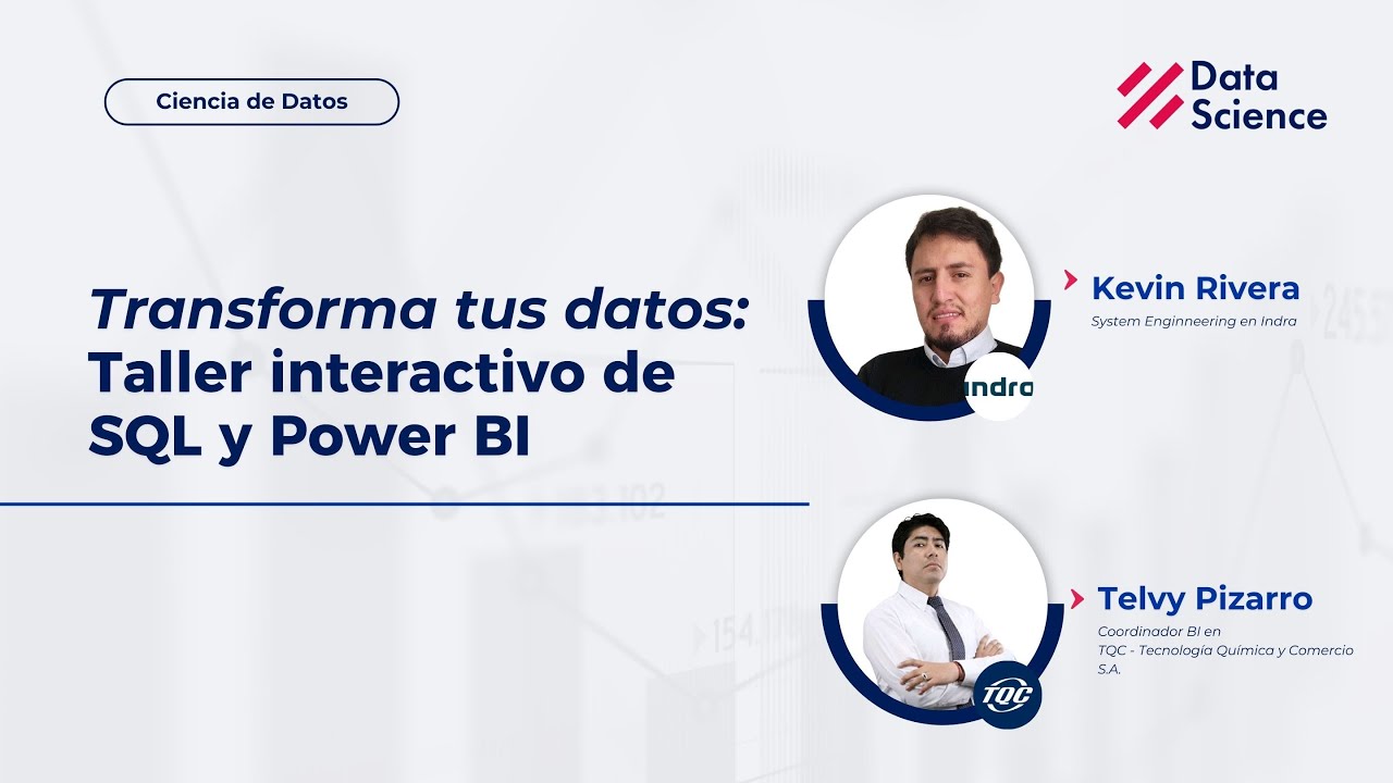 Transforma tus datos: Taller interactivo de SQL y Power BI - YouTube