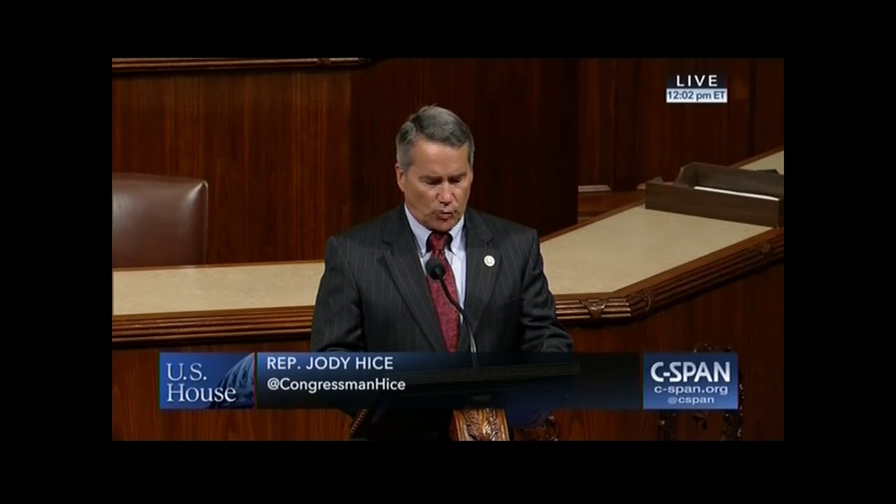 Hice Welcomes Constituent and Pastor J. Josh Smith as Guest Chaplain ...