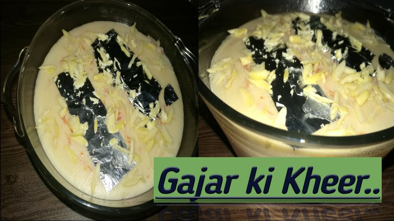 How to Make Gajar ki kheer | Gajrela Recipe By-Cooking_with_Riya - YouTube